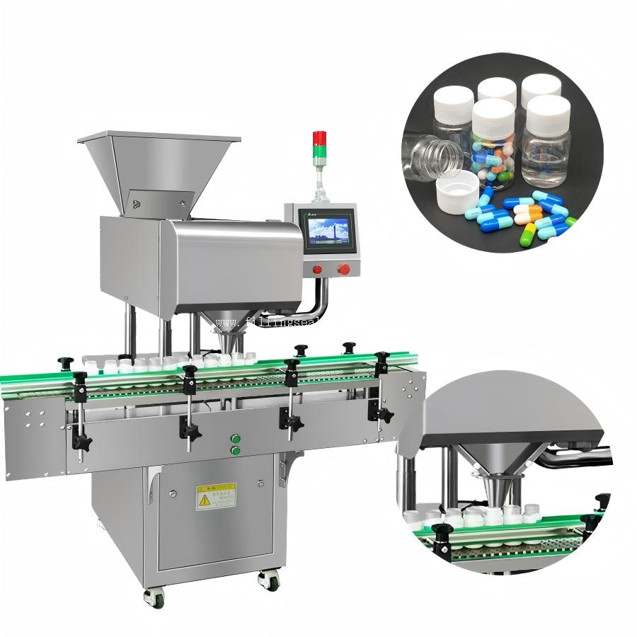 Multi-channel electronic automatic tablet calcium milk tablet capsule ...