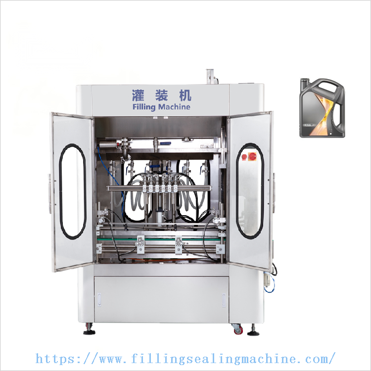 Automatic Engine Oil Lubricant Filling Machine - fillingsealingmachine.com