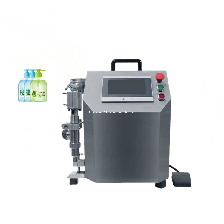 Tabletop Semi-Automatic Single-Head Liquid Filling Machine Small-Batch ...