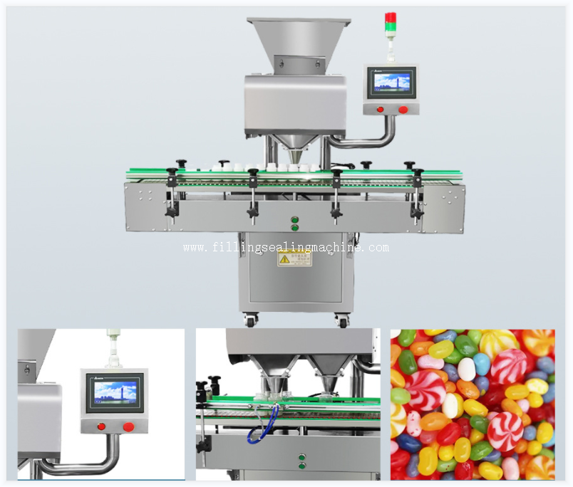 Multi-channel electronic automatic tablet calcium milk tablet capsule ...