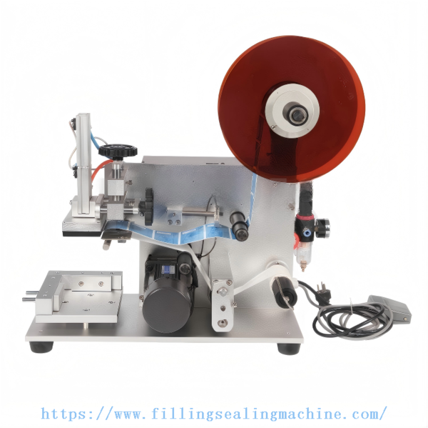 Semi-Automatic Desktop Labeling Machine - Small-Sized High Precision ...