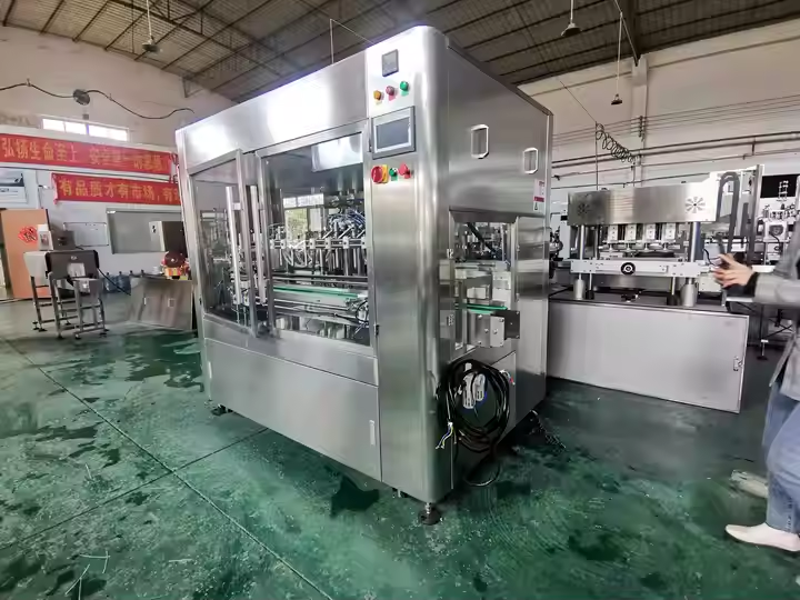 Normal Saline Iv Fluids Filling Production Machine Beer Can Filling ...