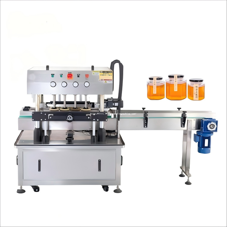 Automatic plastic bottle filling screw cap seal capping machine for oil ...