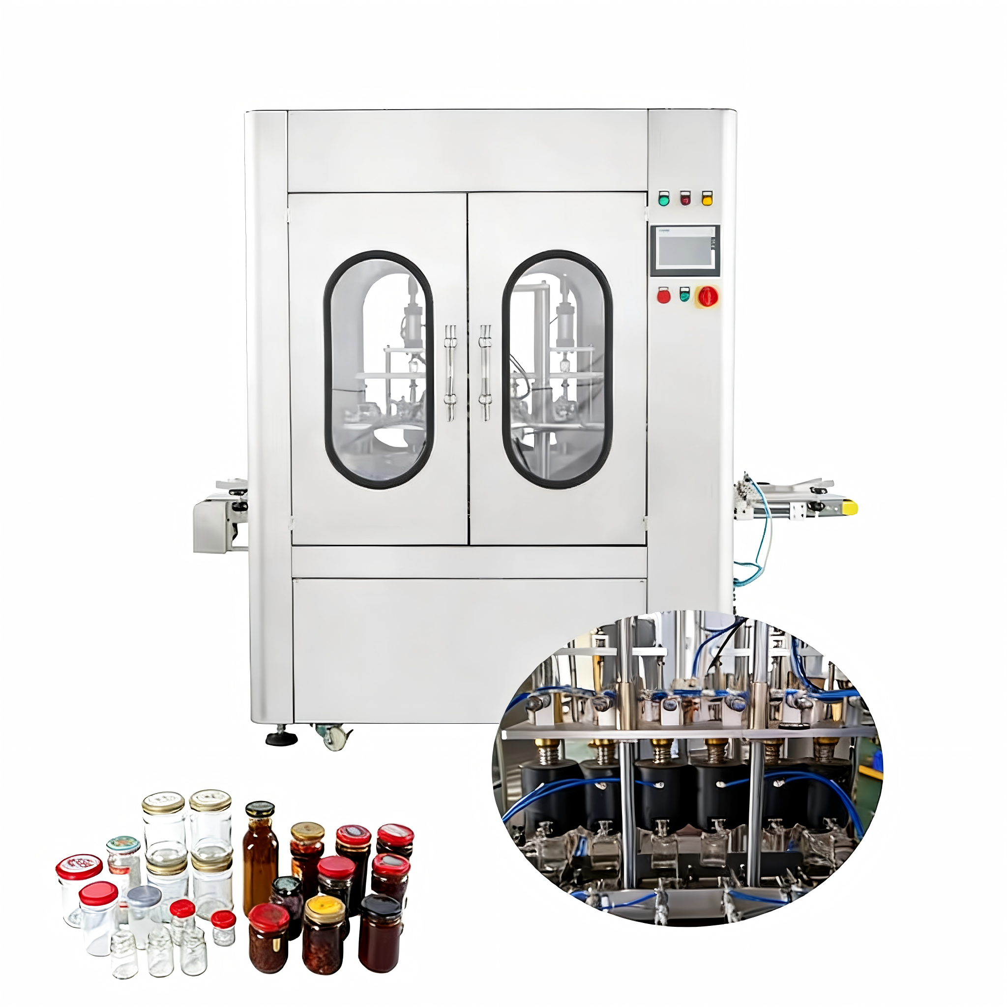Vacuum Capping Machine Customized Vacuum Jar Capping Machine Torque ...