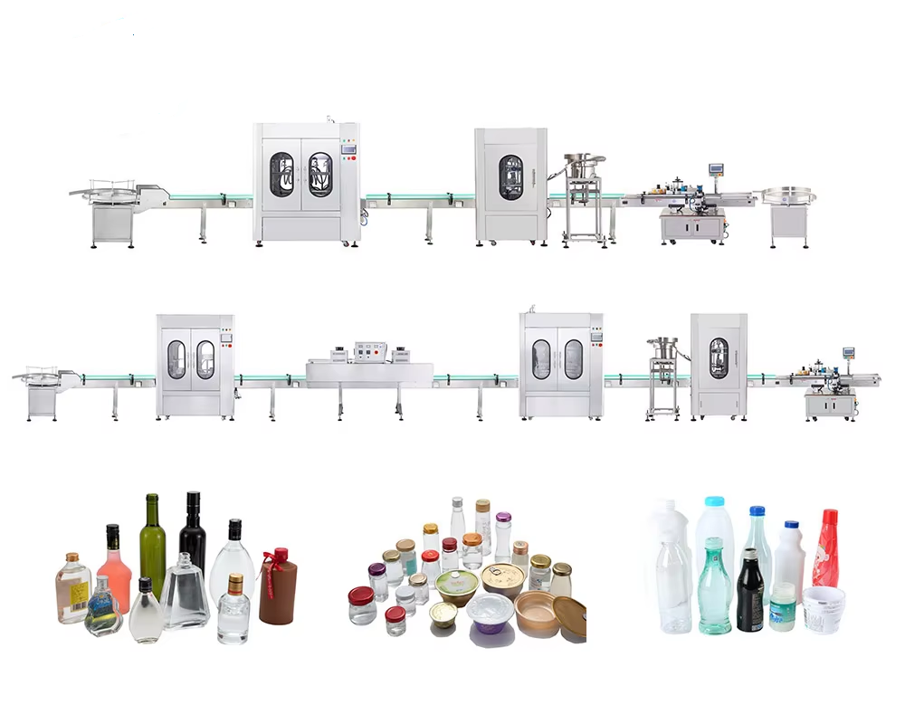 Automatic Packing Sauce Jam Liquid Food Filling Machine Capping ...